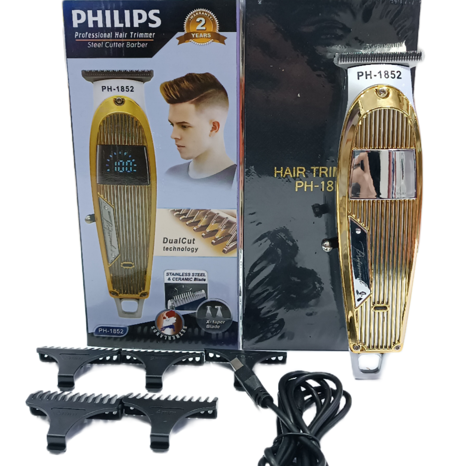 ماشین اصلاح و خط زن فیلیپس مدل PH-1852 - فروشگاه اینترنتی کیمی کالا