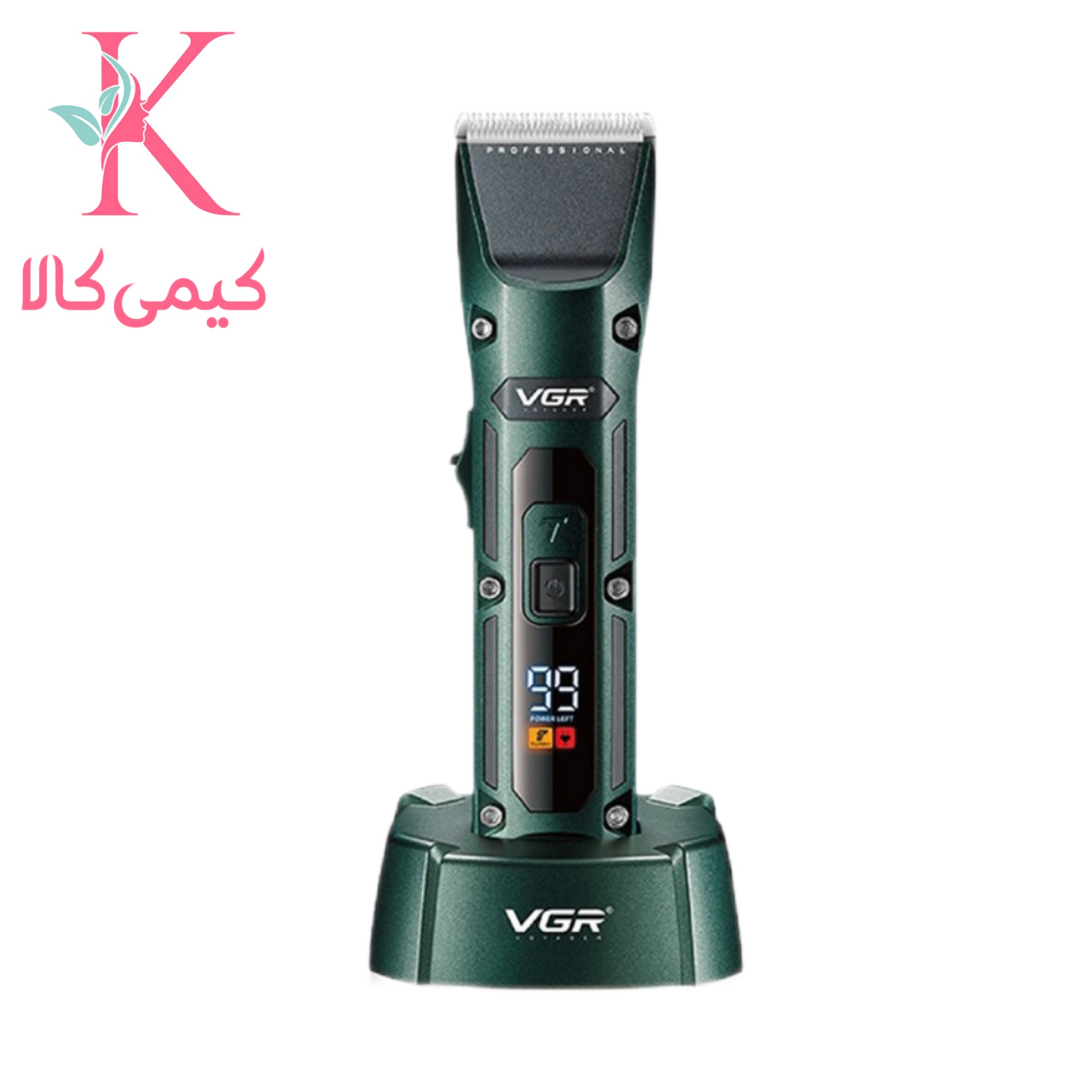 ماشین اصلاح حرفه ای وی جی ار مدل vgr v-696 - فروشگاه اینترنتی کیمی کالا